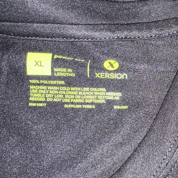 Xersion | Shirts | Xersion Performance Mens Black Crew Neck Short ...